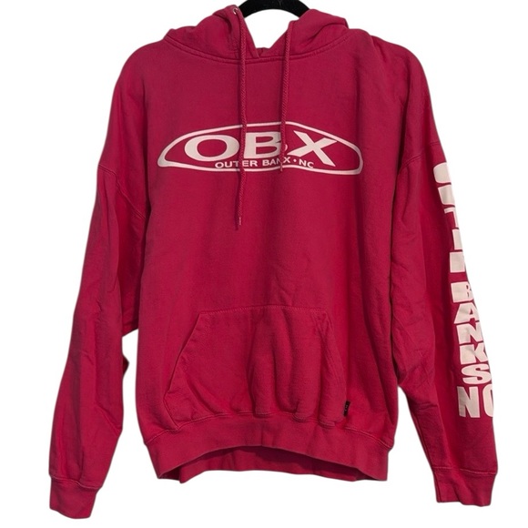 Pacific & Co. | Tops | Hot Pink Pacific Co Outer Banks Obx Hoodie ...